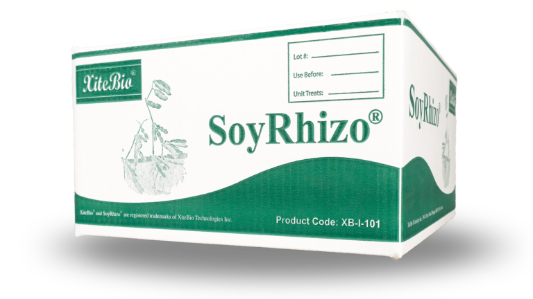 Premium liquid inoculant for soybeans.